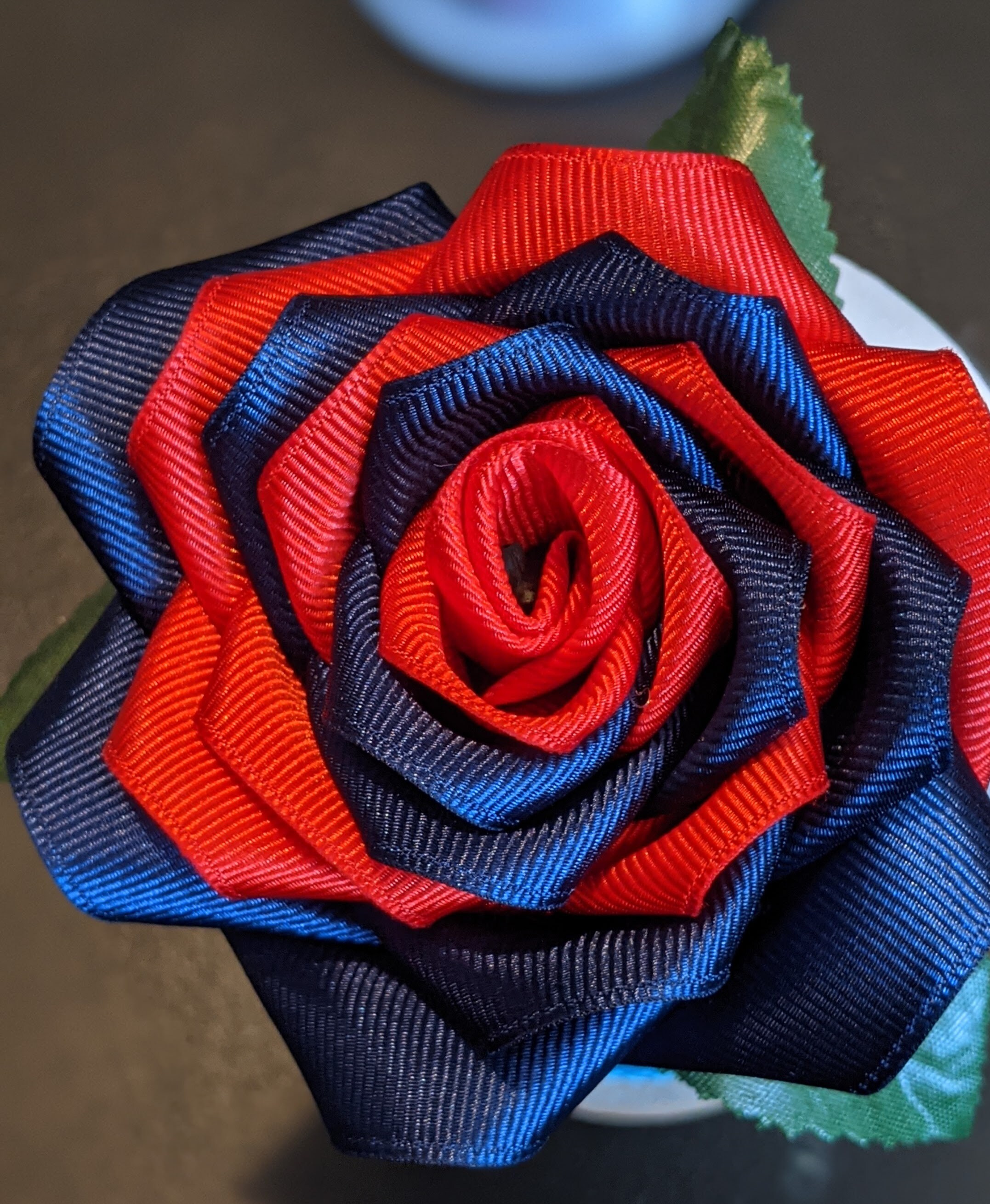 Ribbon Flowers - Etsy