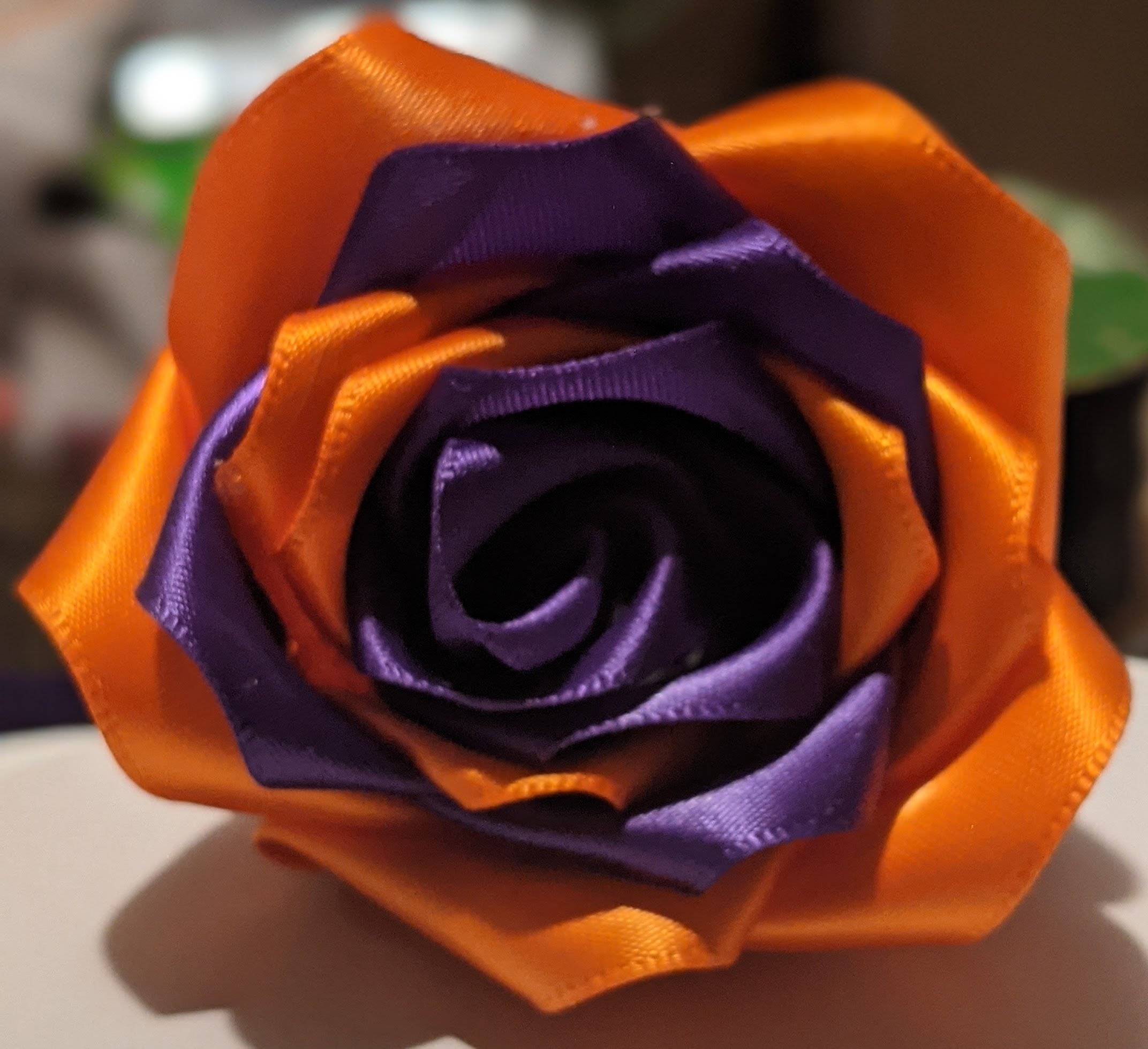 Ribbon Flowers - Etsy