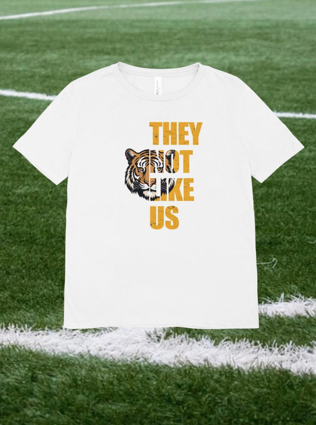 T-shirt Template “they Not Like Us” Canva - Etsy
