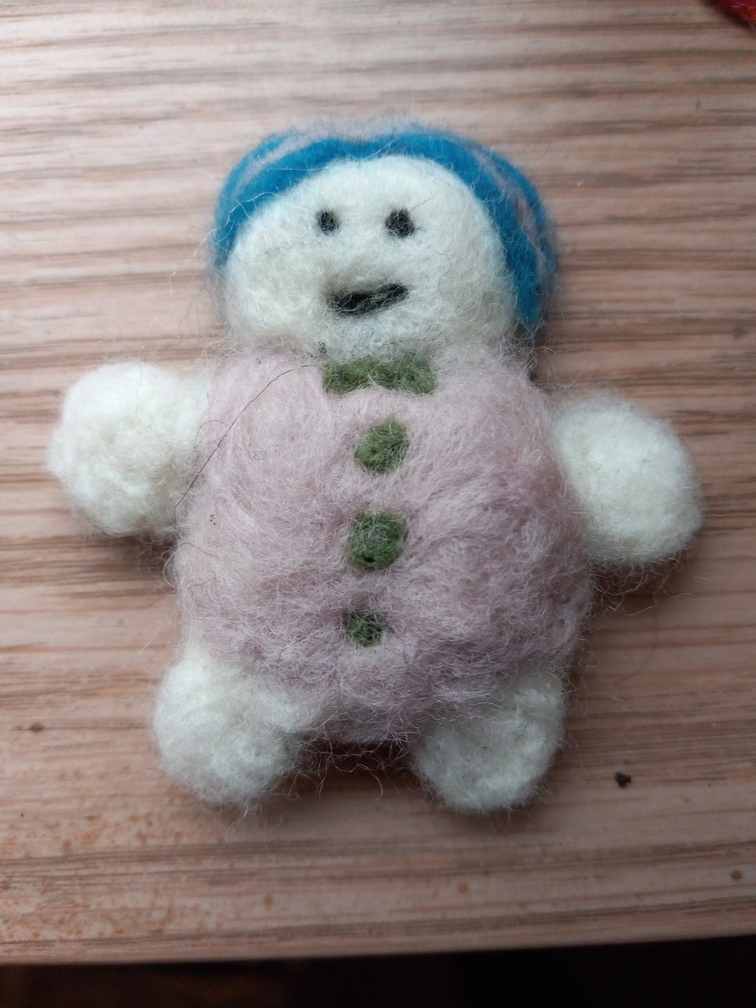 Tiny Happy Figurine - Etsy