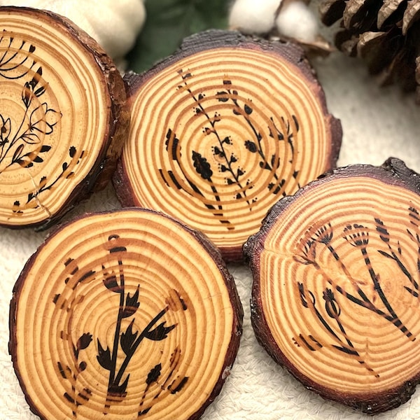 Wood Burning Coaster - Etsy