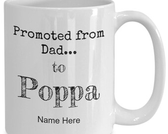 Poppa Grandpa Mug - Etsy