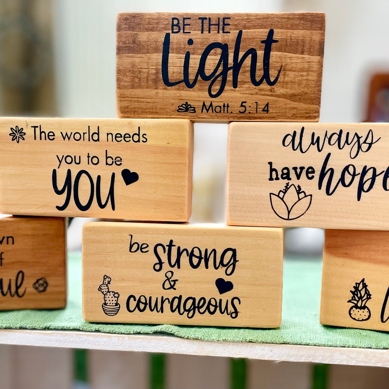 Mini Wood Sign - Etsy