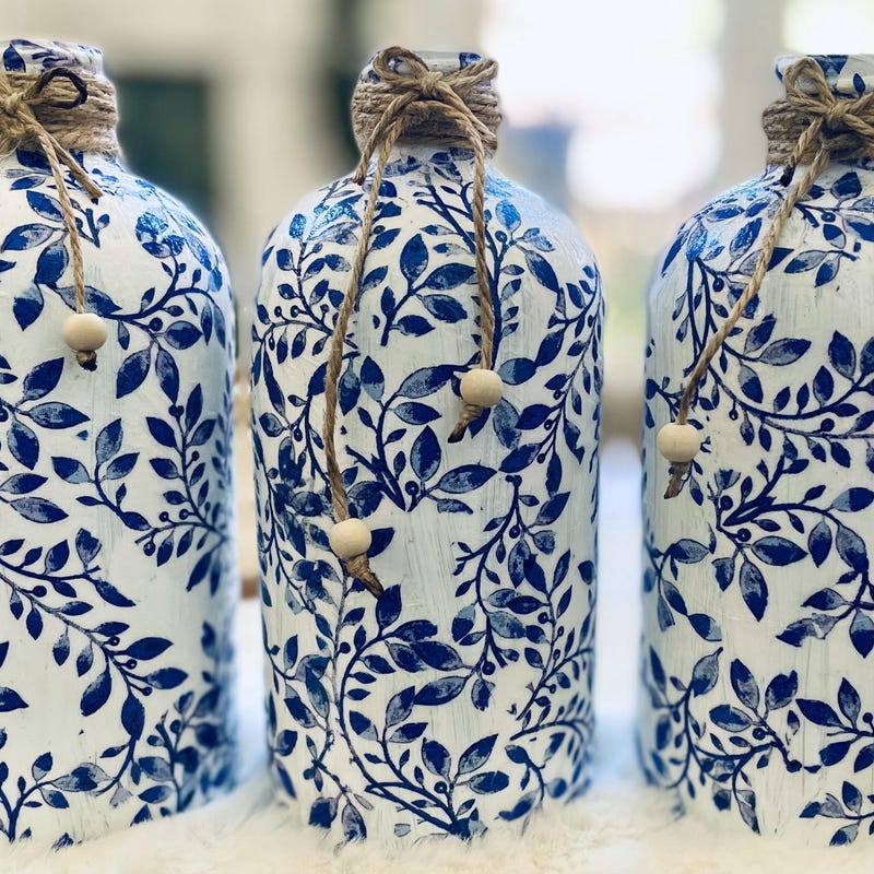 Shabby Chic Vases - Etsy