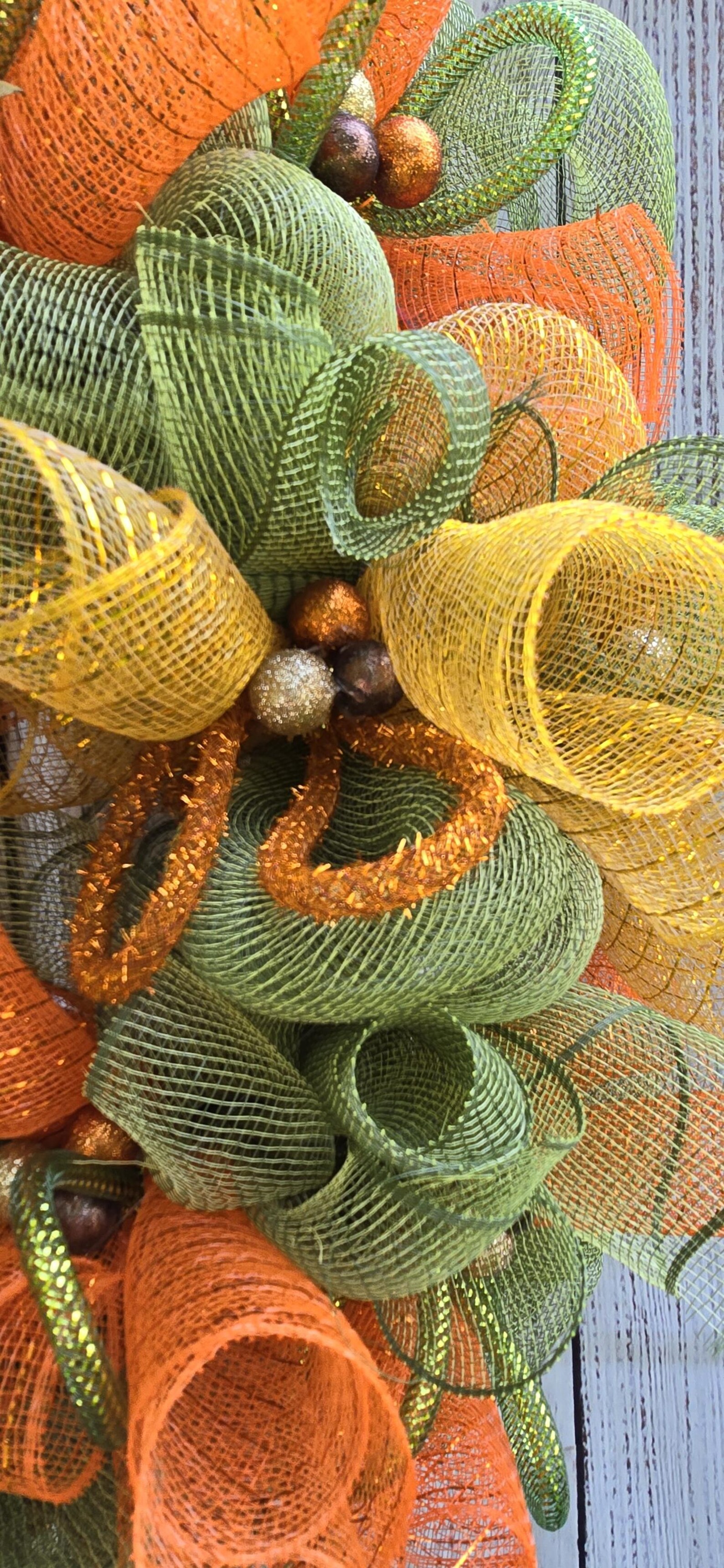 Fall Wreath, Autumn Wreath, Thanksgiving Wreath, Deco Mesh Wreath ...