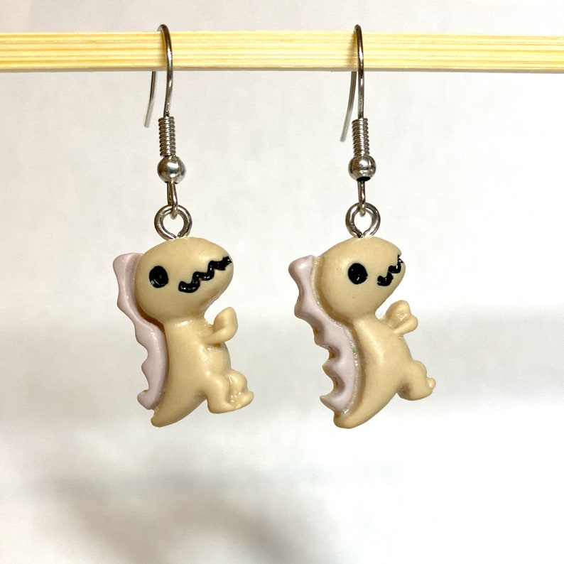 Dino Earrings - Etsy