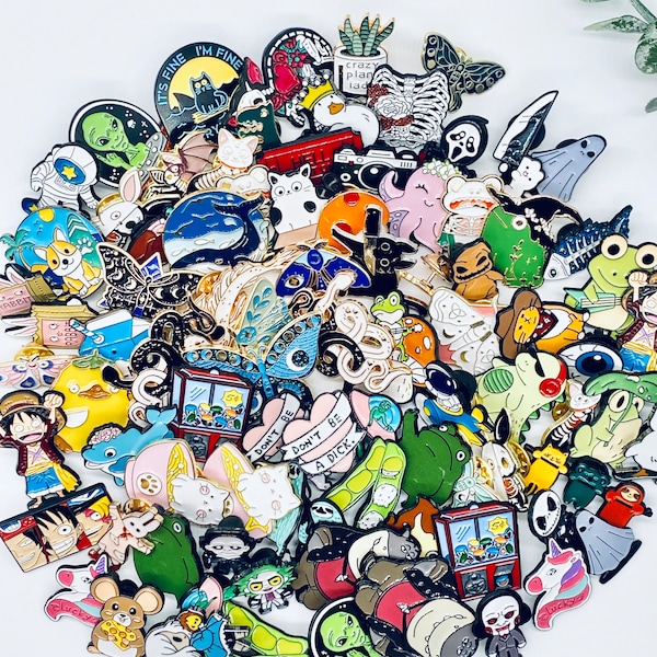 Anime Fun Pins - Etsy