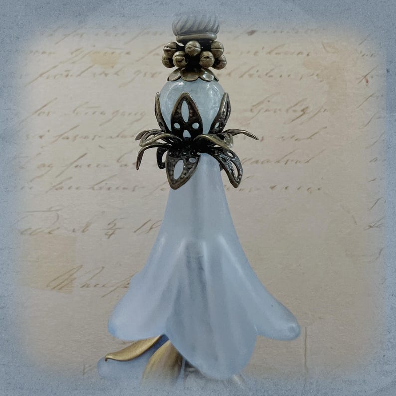 Blue Flower Bell Purse Charm - Etsy