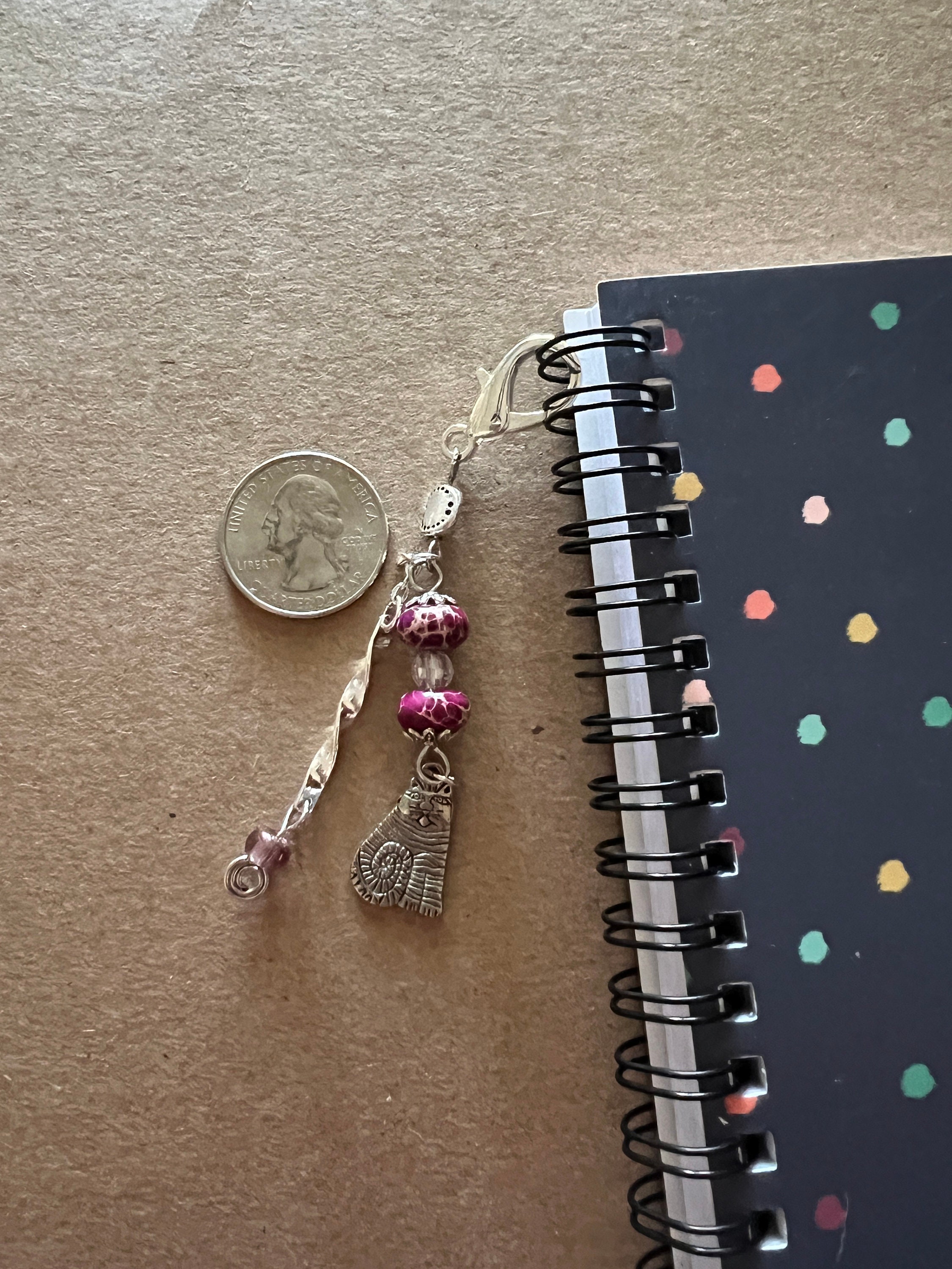 Planner, Notebook, Backpack Charm, Scissor Fob, Key Chain, Car Mirror ...