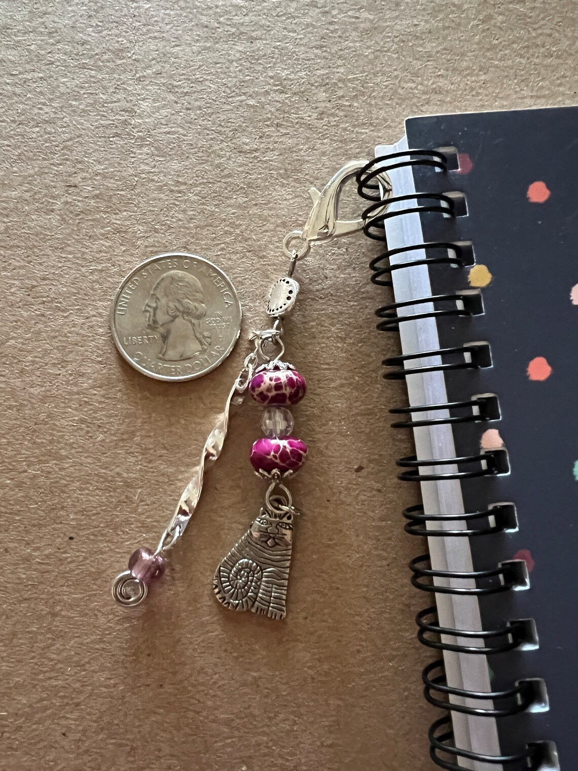 Planner, Notebook, Backpack Charm, Scissor Fob, Key Chain, Car Mirror ...