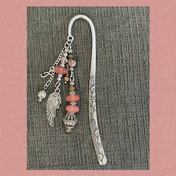 Shepherds Hook Bookmark With Beads - Etsy