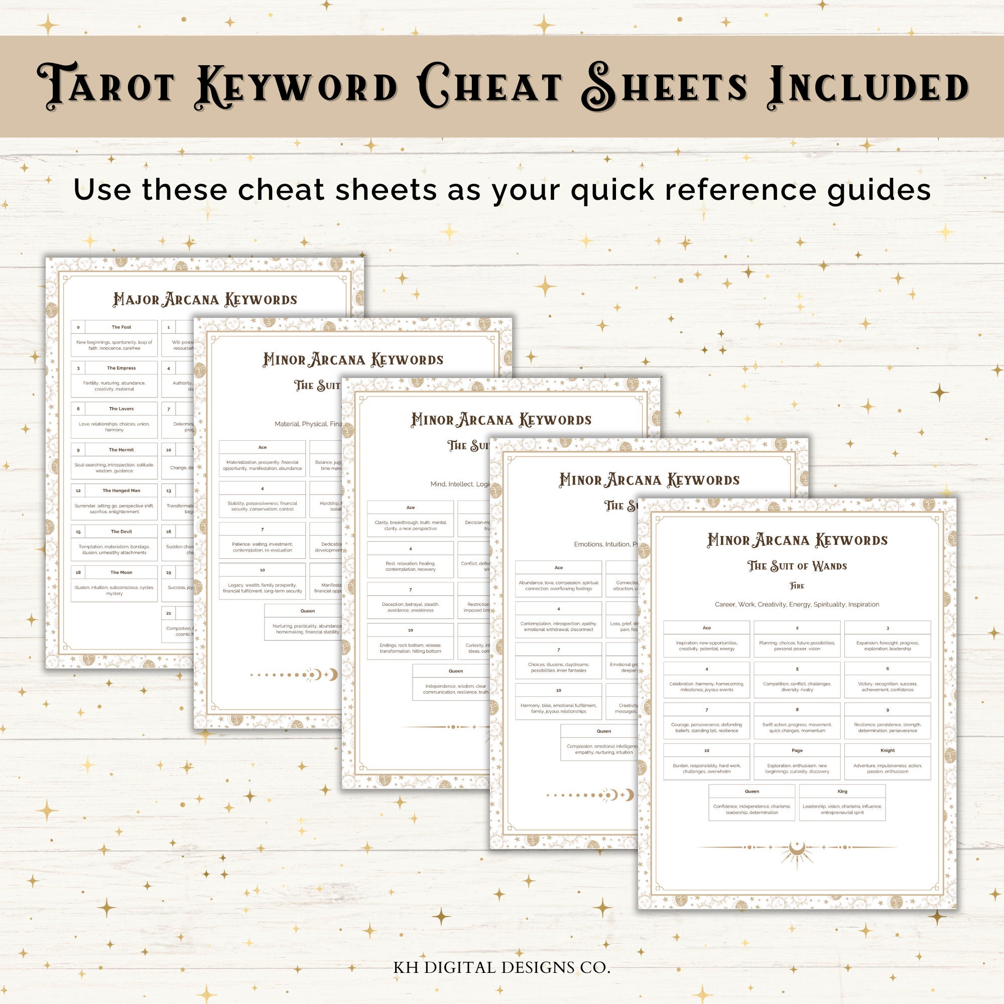 Guided Tarot Journal Printable | Shadow Work Journal | Tarot Reading ...