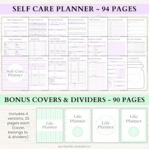 Ultimate Life Planner Printable Bundle – Adhd Productivity, Habits ...