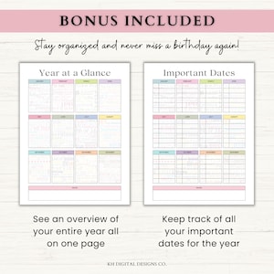 Editable Undated Monthly Calendar | Seasonal Holiday Themed Perpetual ...