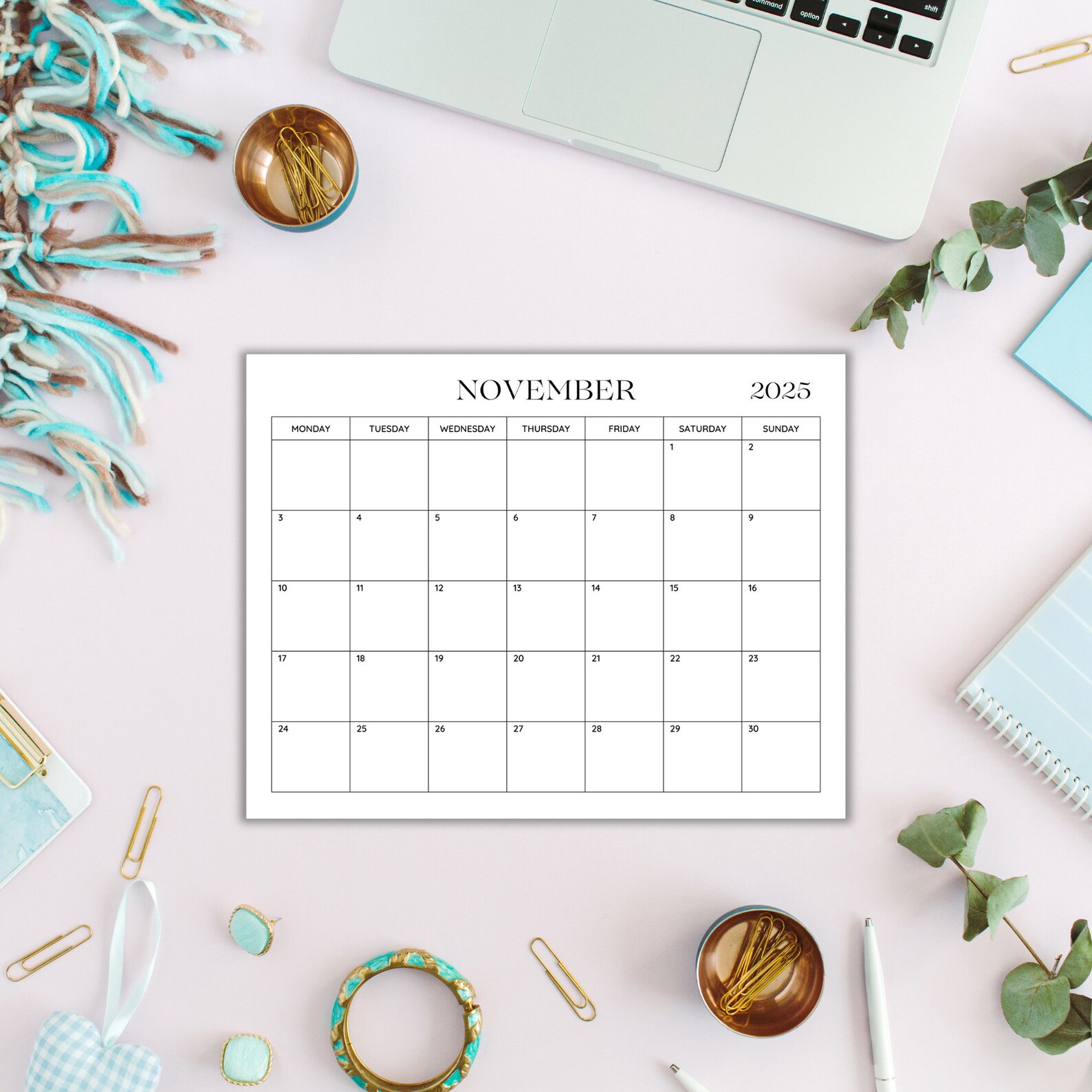 Editable 2025 Monthly Calendar | One Page Monthly Planner | Dated 12 ...