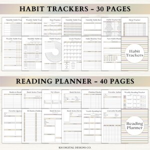 Ultimate Life Planner Printable Bundle | Adhd Productivity Planner ...