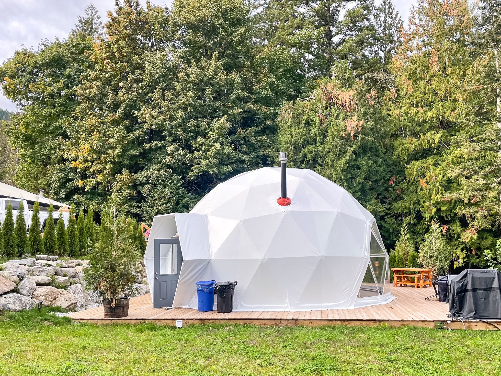 Geodesic Dome Kit Glamping Package 26'/8m - Etsy Canada
