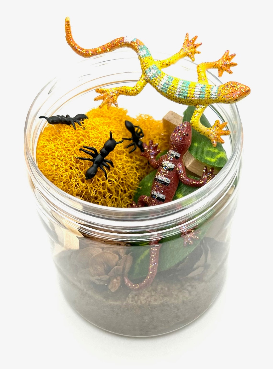 Reptile Sensory Bin Lizard Sensory Kit Kids Sensory Toys Kinetic Sand ...