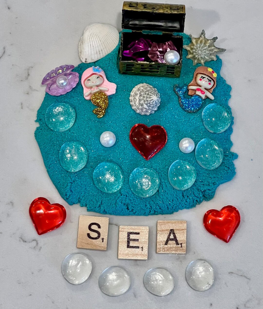 Mermaid Sensory Kit Ocean Sensory Bin Kids Sensory Toys - Etsy