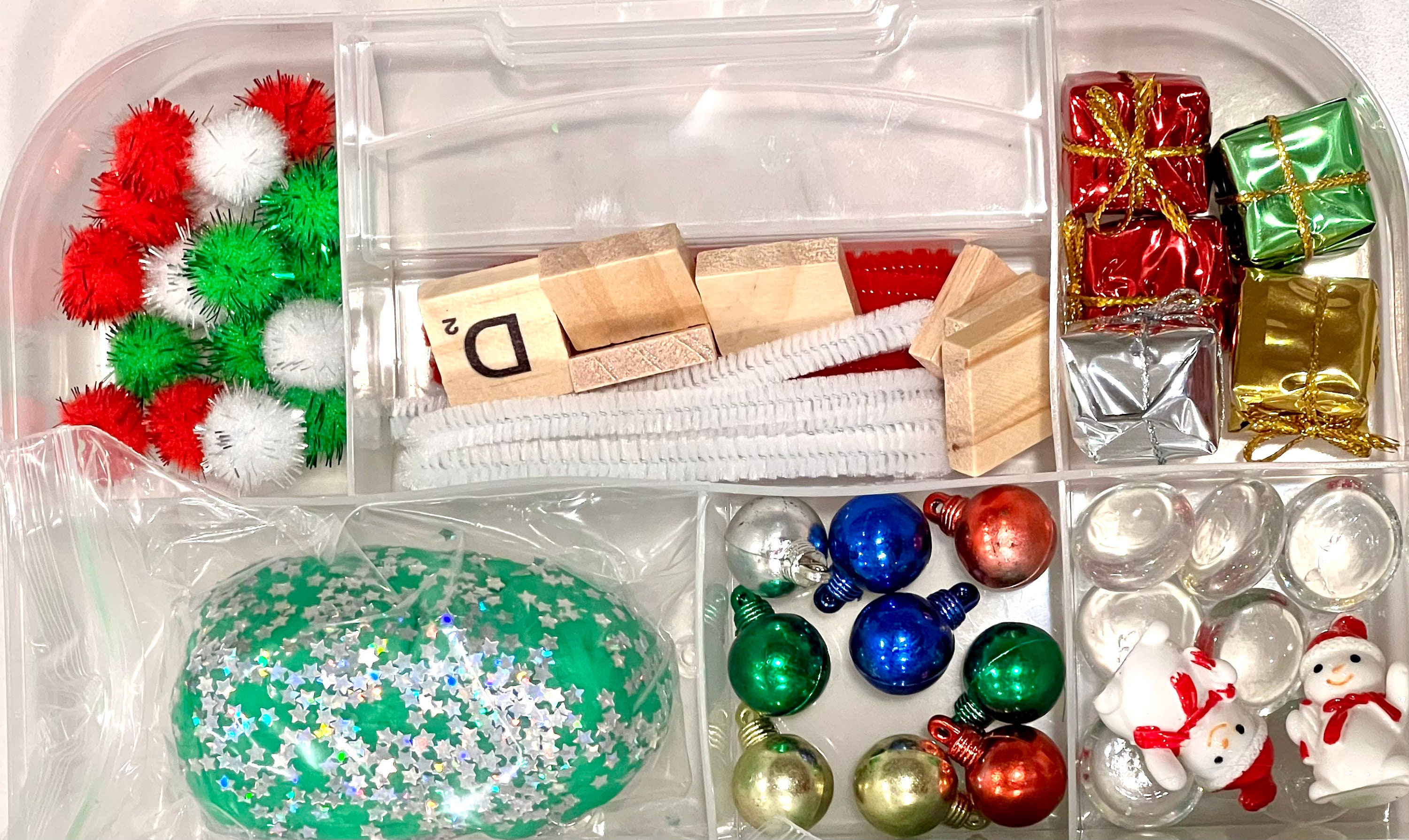Jumbo Holiday Sensory Kit Kids Sensory Toys Holiday - Etsy