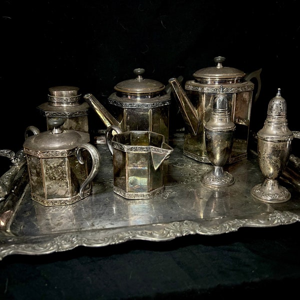 Antique Tea Set - Etsy