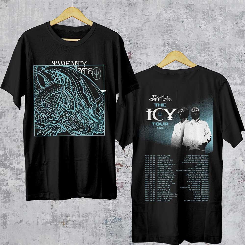 Pilotss Band Icy Tour 2022 Double Sided Shirt