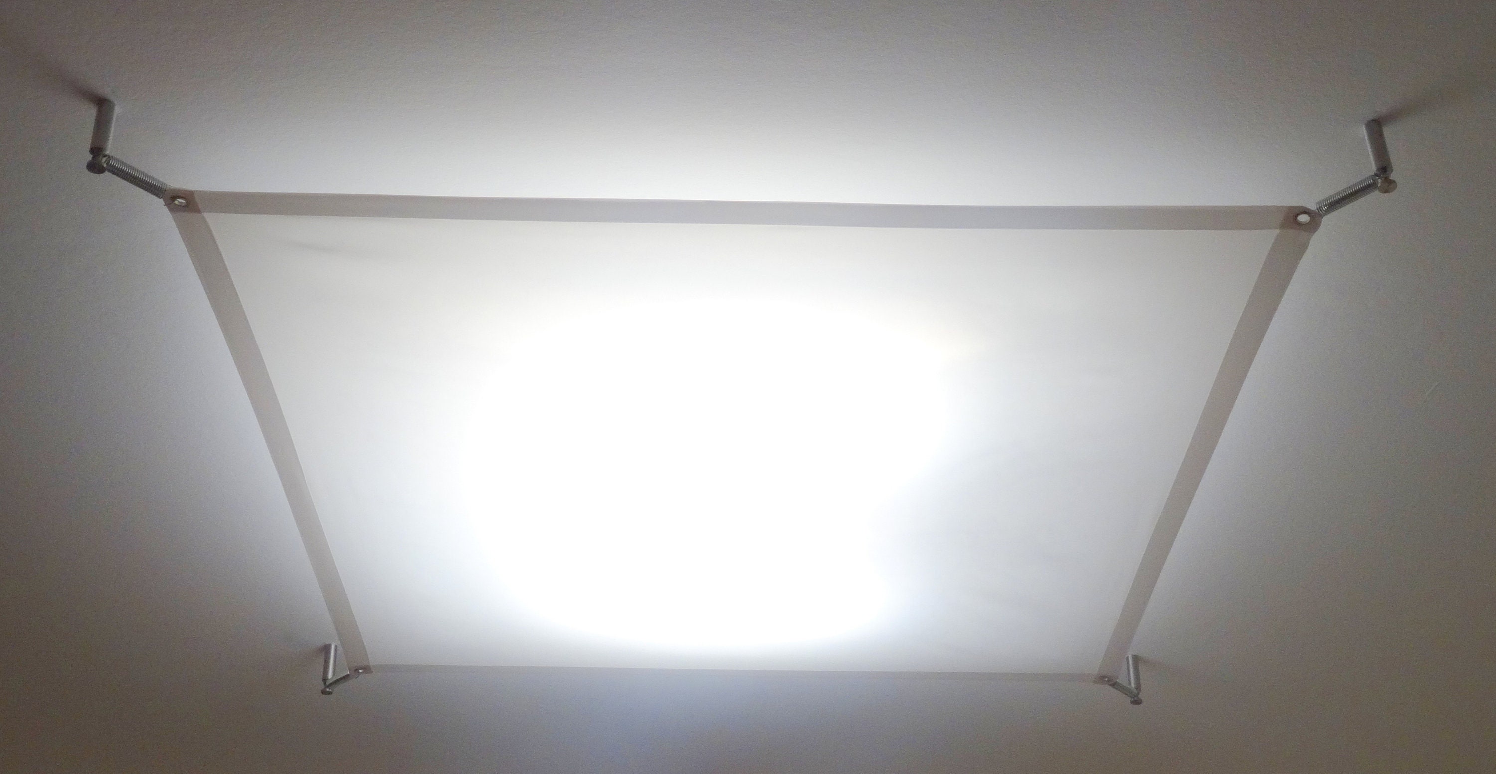 Textile Ceiling Panel, Design Acoustic Panel SCREENBASE 125 X 125 Cm ...