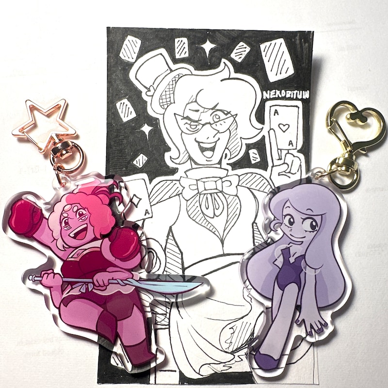 Steven Universe Keychain - Etsy