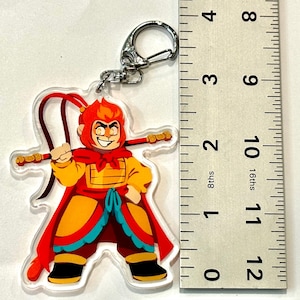 Lego Monkie Kid Wukong Keychain Sticker - Etsy