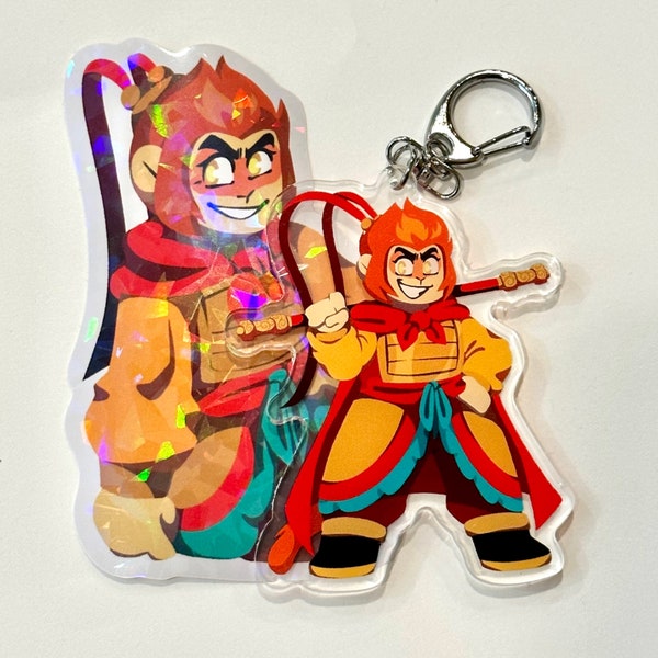 Monkie Kid Keychain - Etsy