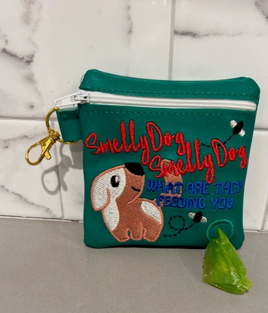 Smelly Dog Smelly Dog What Are They Feeding You? Dog Poop Bag Holder ...