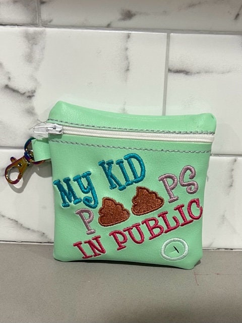 My Kid Poops in Public Dog Poop Bag Holder, Dog Poo Bag Holder, FREE ...