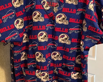 Buffalo Bills Scrub - Etsy