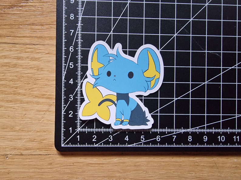 Chilling Friends Pocket Critters Stickers Featuring Adorable Shinx and ...