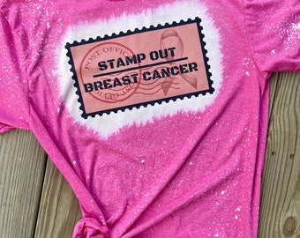 Stamp Out Breast Cancer Svg - Etsy