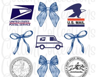 Postal Worker Png Sublimation Design Download, Postal Truck Png, Postal ...