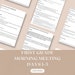 First Grade Morning Meeting Lesson Plans for the First Week of School ...