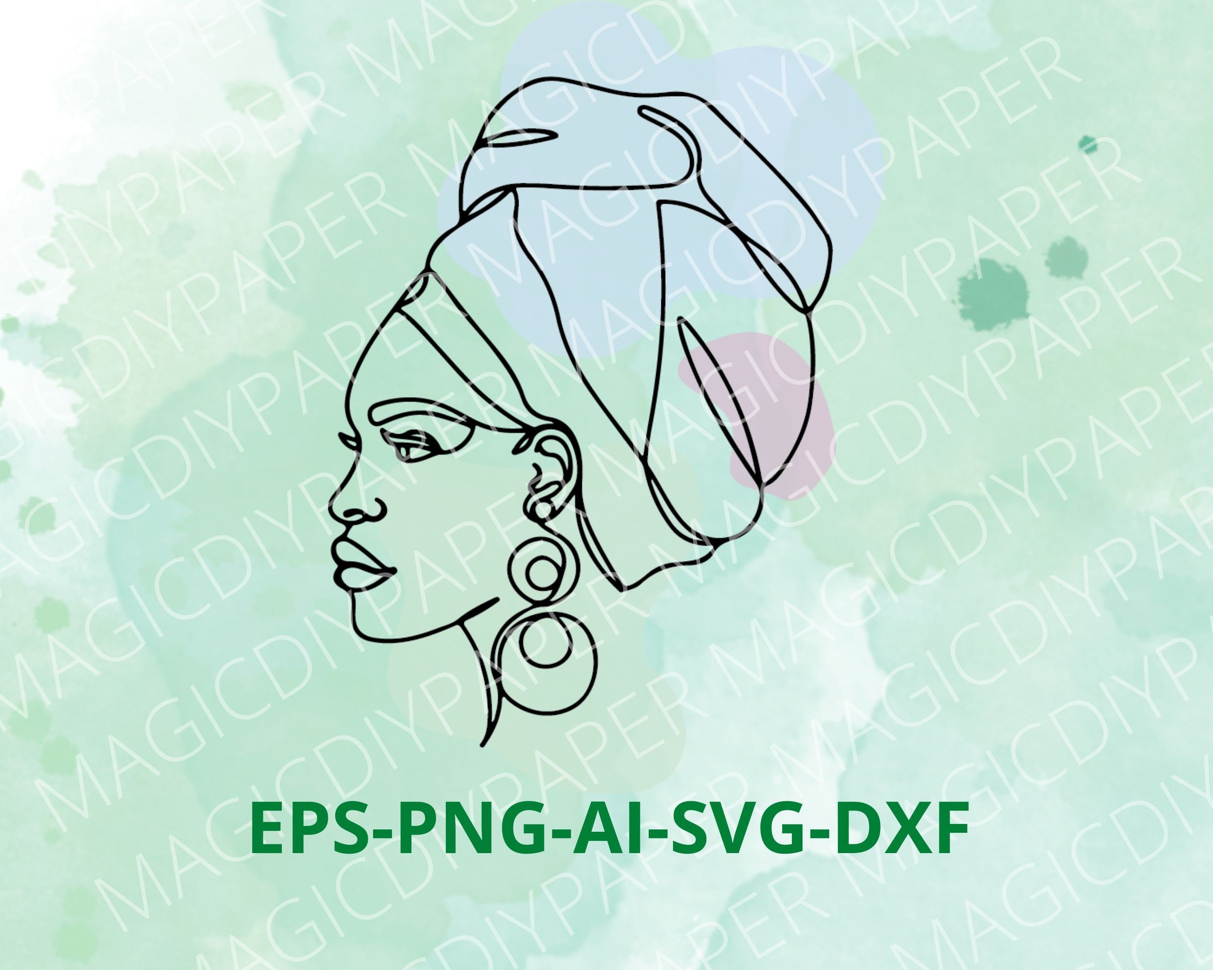 Woman Svg Line Art Woman SVG One Line Art Woman for - Etsy