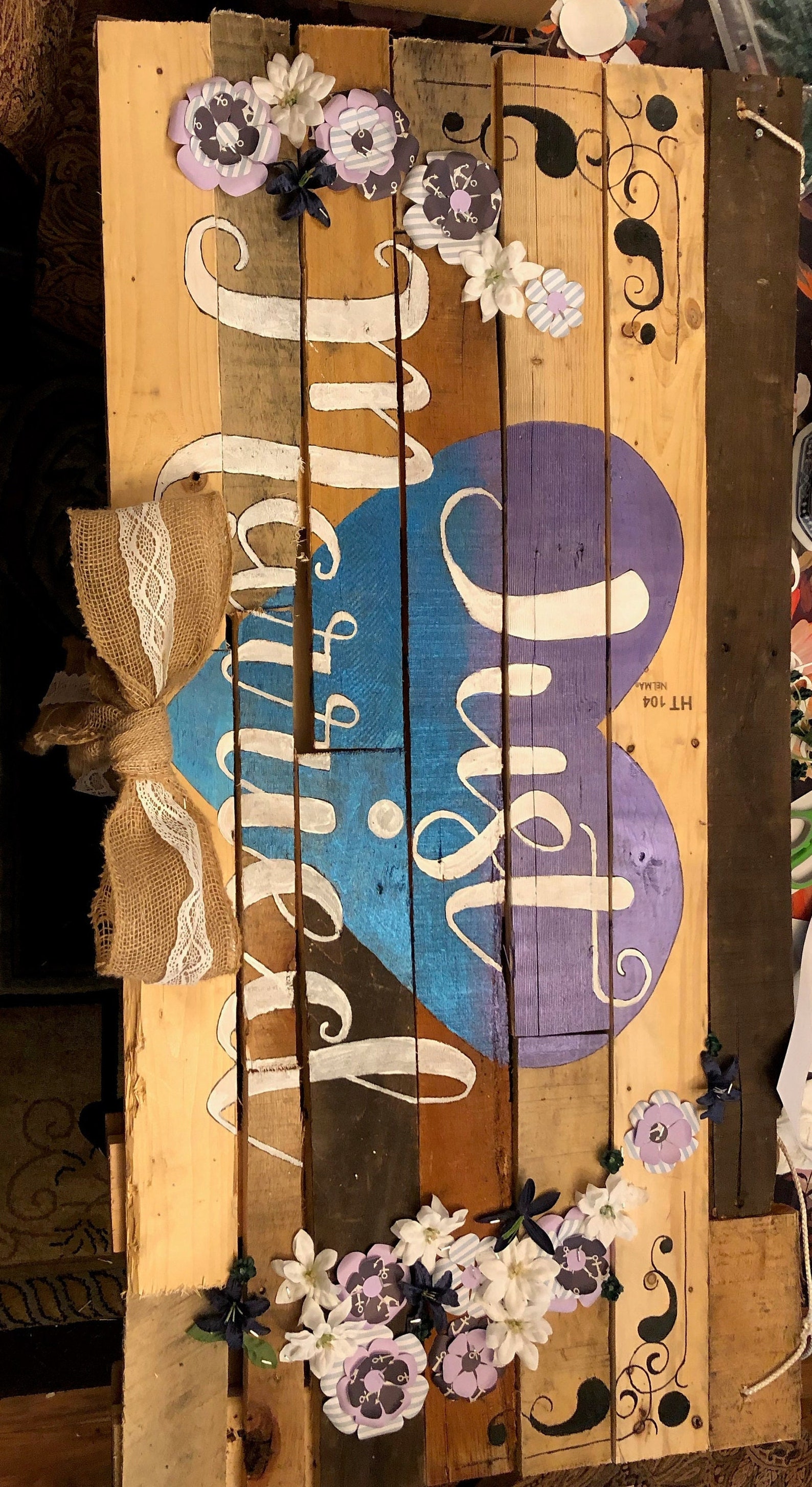 Just Married Sign - Etsy