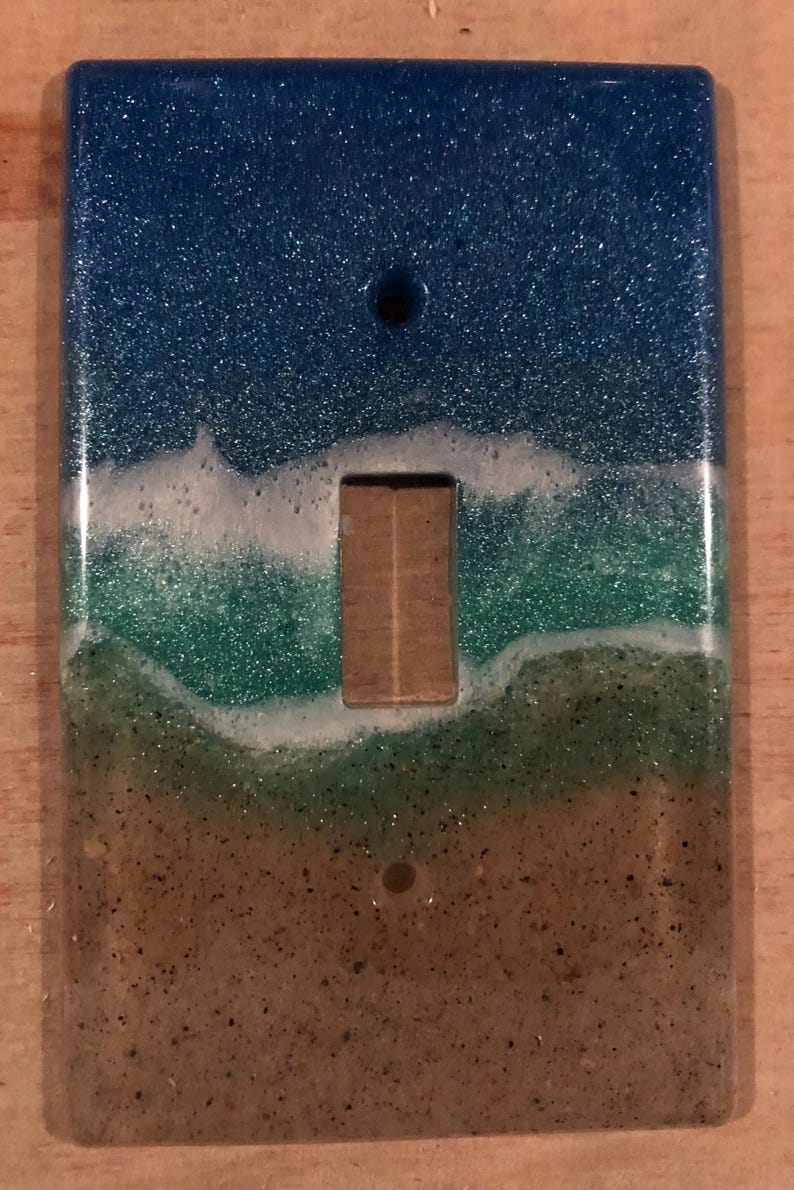 Beach Themed Light Switch Cover - Etsy