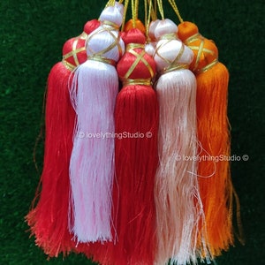 Silk Tassel String Hangings for Wedding Decor Mehndi & Sangeet - Etsy