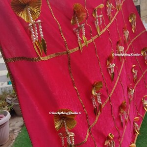 Free Shipping Velvet Bridal Chadar for Bridal Entry Kalira - Etsy