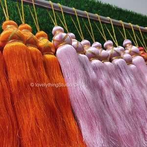 Silk Tassel String Hangings for Wedding Decor Mehndi & Sangeet - Etsy