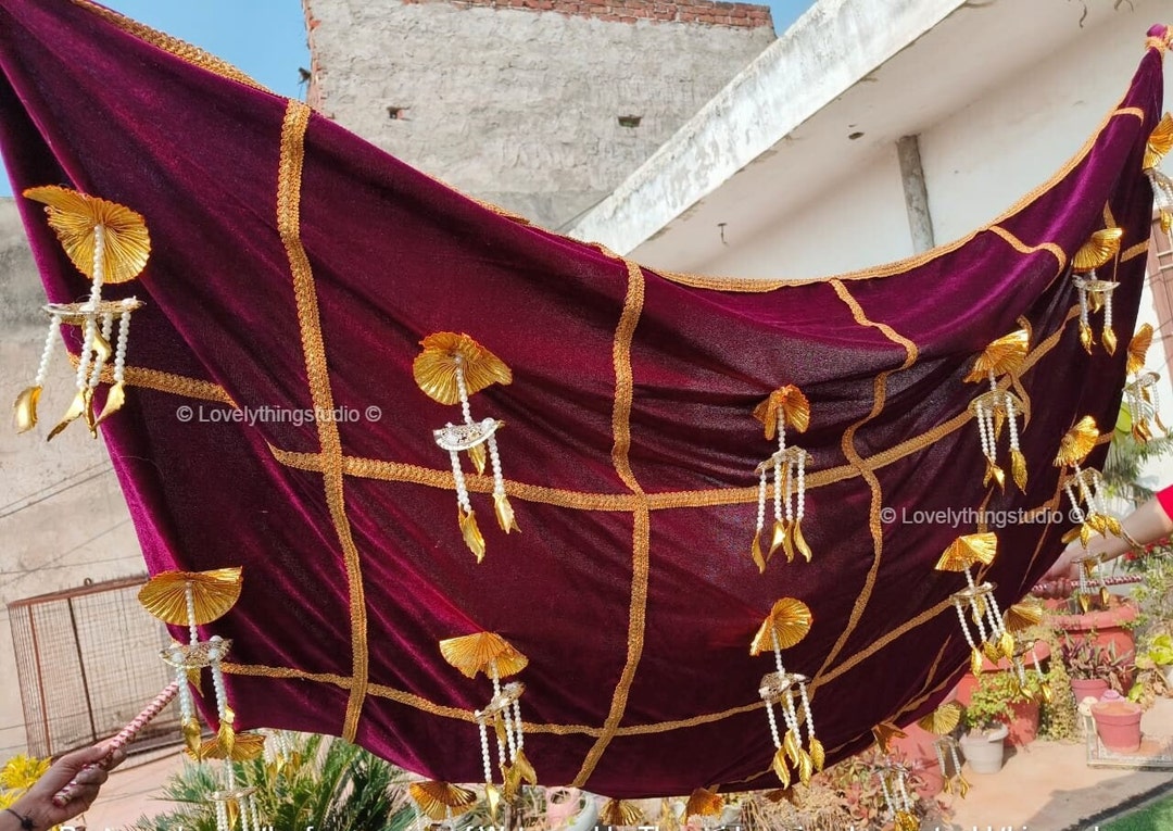 Trending Indian Kaleera Chadar for Punjabi and Muslim Wedding - Etsy