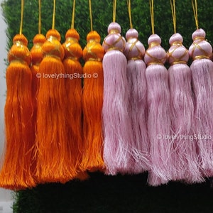 Silk Tassel String Hangings for Wedding Decor Mehndi & Sangeet - Etsy