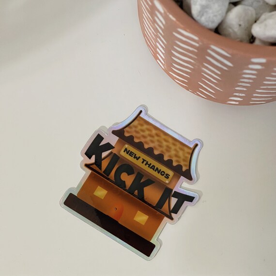 NCT 127 'kick It' Inspired Holographic Sticker - Etsy
