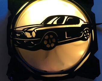 3 Pcs Two Wolf Fan Cover 3x Computer Gaming Fan Grill/cover/shroud ...