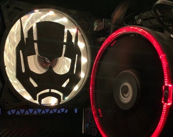 3 Pcs Two Wolf Fan Cover 3x Computer Gaming Fan Grill/cover/shroud ...