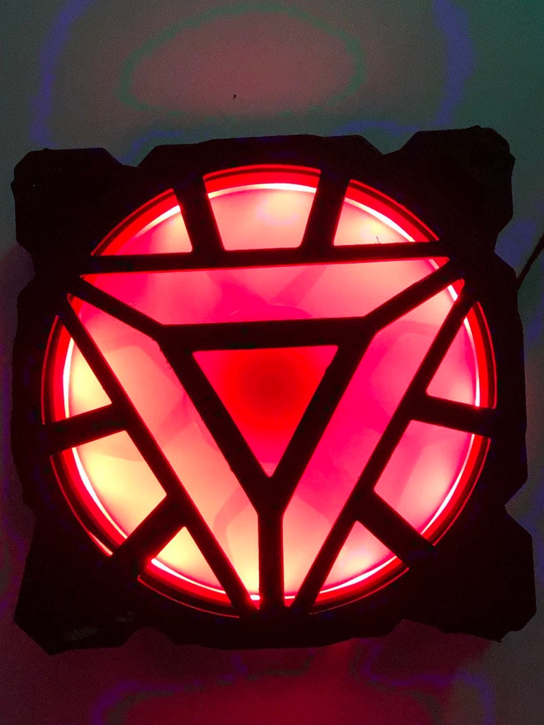 3 Pcs Arc Reactor V1 Fan Cover 3x Computer Gaming Fan Grill SHROUD ...