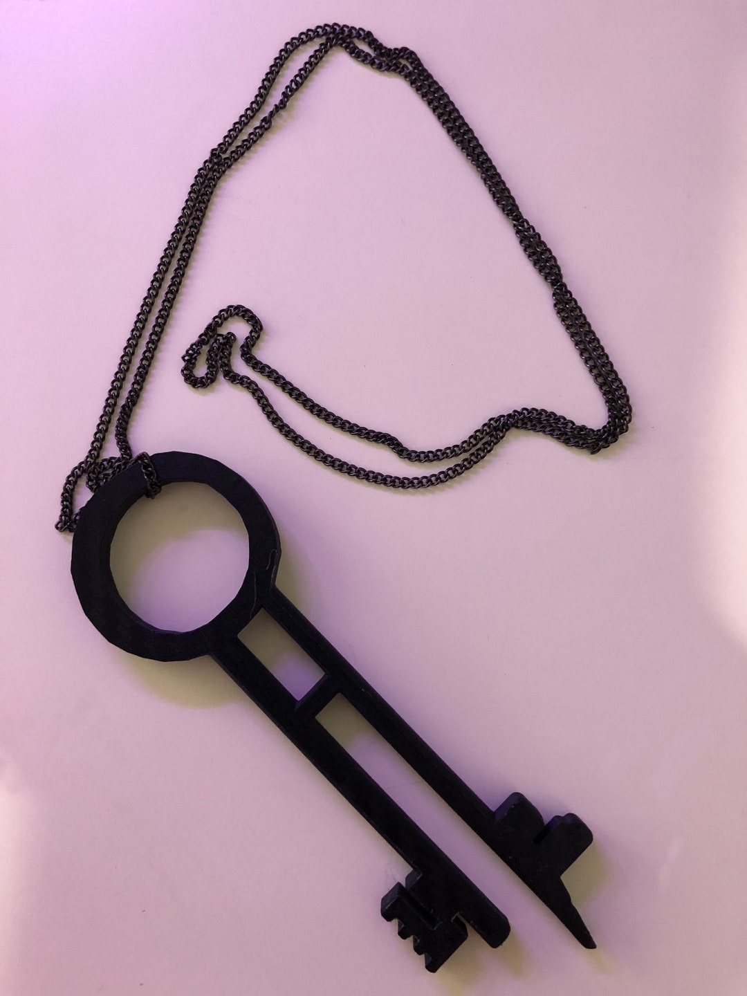 Davy Jones Key Necklace / Pirates of Caribbean / Black Pearl - Etsy